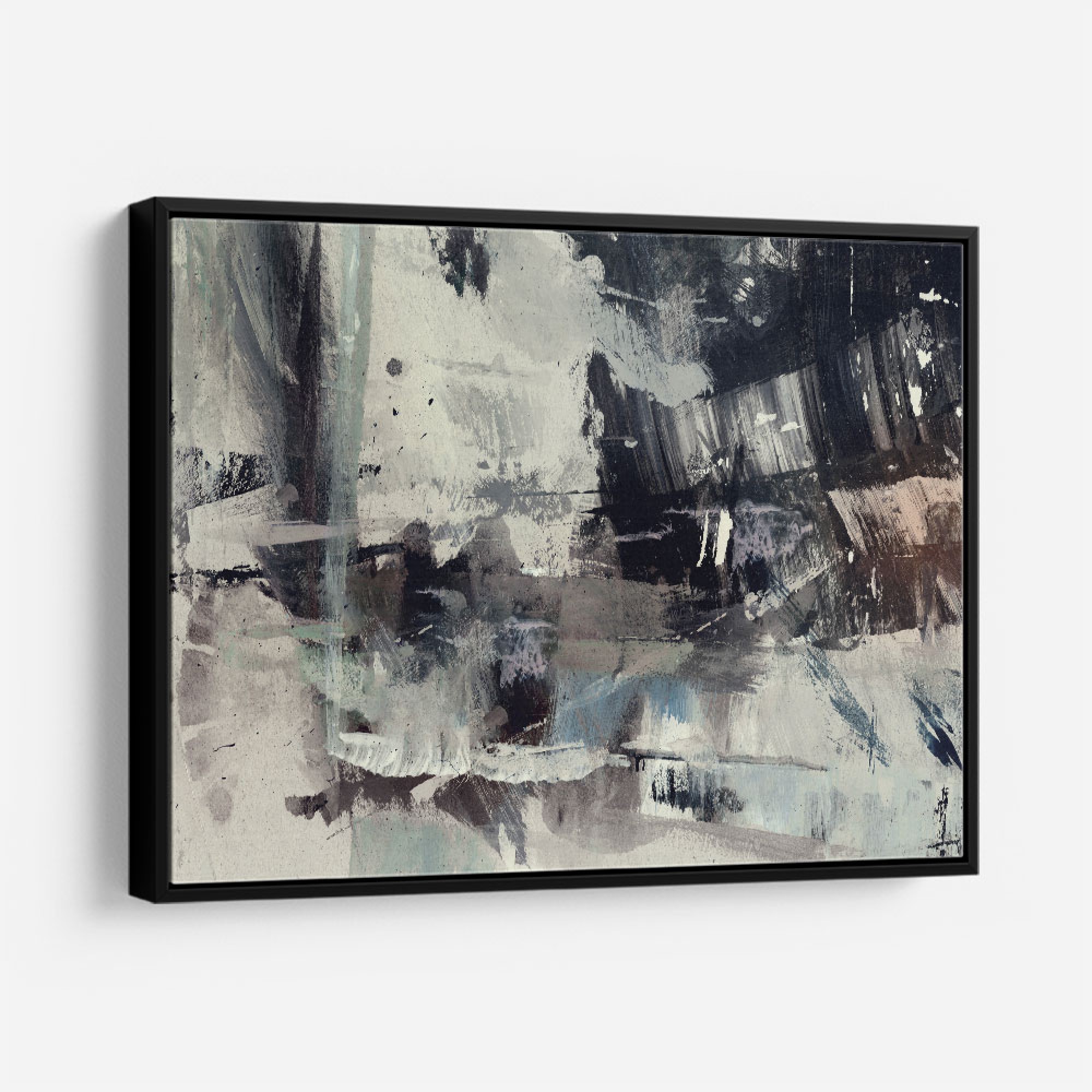 Crowded Abstract Wall Art